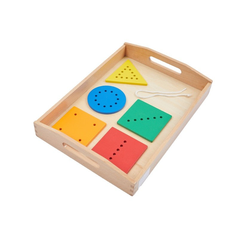 Entrelazar figuras (hogar) – Bemerry Montessori